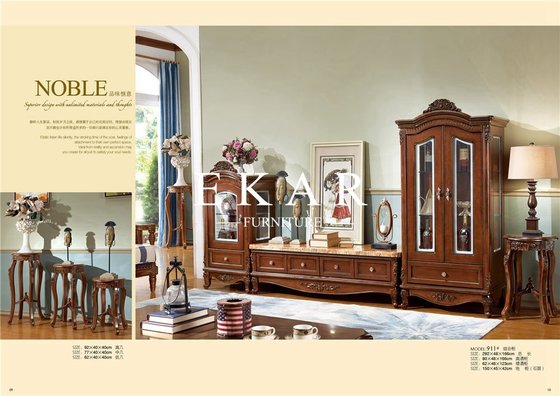 Dining Room Solid Antique Cabinet Wood