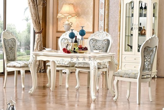 Hot Sale Luxury Antique Style Square Dining Table