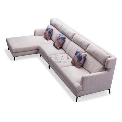 Relax Modern L Shape Living Room Furniture Set Sofa