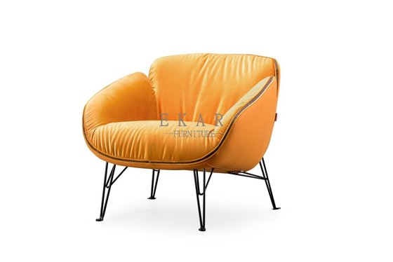 Modern Recliner Living Room Fabric Leisure Chair