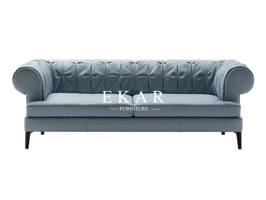 Europea Contemporary Style 2018 Latest Living Room Furniture Bicolor Fabric Sofa Sets