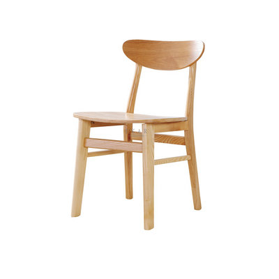 Simple Style Solid Ash Wood Modern Wooden Dining Room Chair