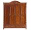 latest 4 door bedroom wardrobe solid wood wardrobe design