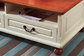 American Countryside Style Wooden Drawers SquareTea Coffee Table
