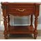 Premium Classic 1 Drawer Dark Color Bed Side Table Wooden Nightstand