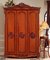 Solid Wood Classic Bedroom Wooden Wardrobe 3 Door Design