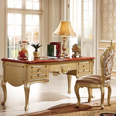 Bedroom Furniture Antique Home Office Wood Desk