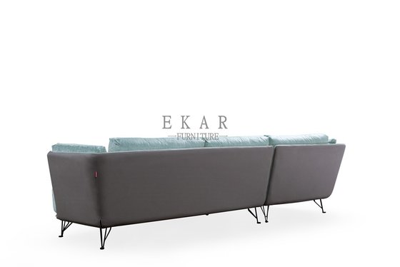 Relax Modern L Shape Living Room Furniture Set Sofa