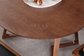 Modern Wooden Style Ash Wood Round Dining Table