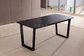 Ash Wood Marble Top Modern Dining Table Wood