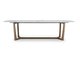 Modern Style Set Rectangle Marble Dining Table