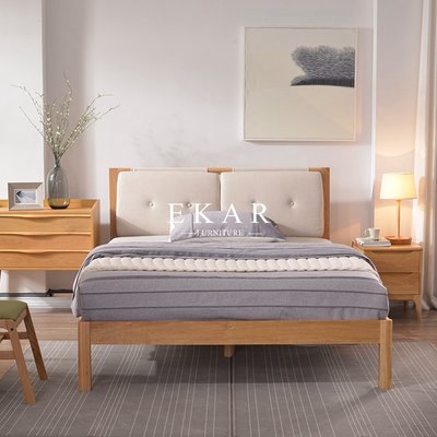 Bed Frame Wood Modern Platform Bed