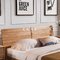 Solid Oak Wood Bed Designer Furniture