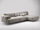 High Quality European Style Linen Fabric Sectional Sofa Set Designs