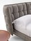 Modern Design Soft Upholstered Fabric Contemporary King Size Bed