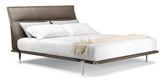 Bed Room Furniture Stainless Steel Frame Latest King Size Bed Designs