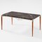 Marble Or Wooden Top Metal Frame Modern Rectangle Dining Table  DA-TA18
