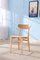 Simple Style Solid Ash Wood Modern Wooden Dining Room Chair