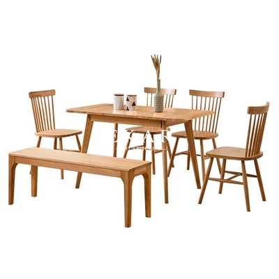 Dining Table Set Designs Solid Oak Wood Italy Modern Furniture