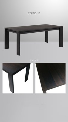 Rectangle Simple Design Solid Wood Modern Dining Table