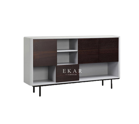 Italian Design Dining Room Metal Legs Sideboard