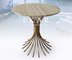 American Modern Style Nature Marble Top Small Side Coffee Table